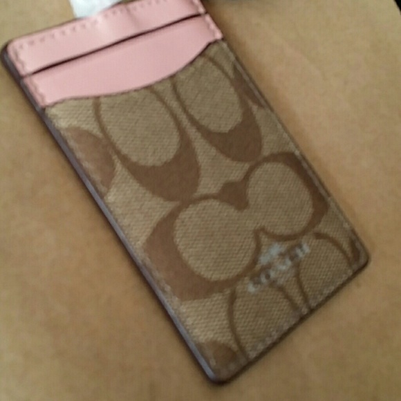 Coach | Bags | Coach Idbadge Lanyard In Signature Canvas | Poshmark